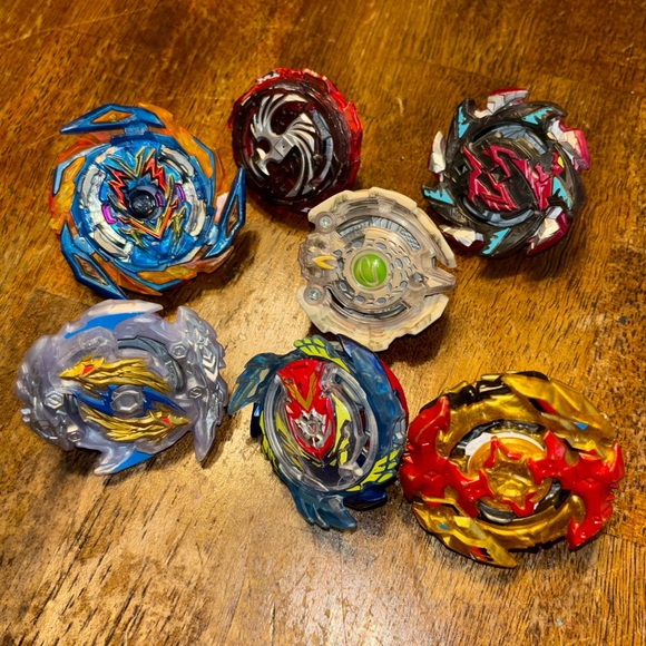 Beyblade | Toys | Beyblades Lot 7 Beyblades | Poshmark